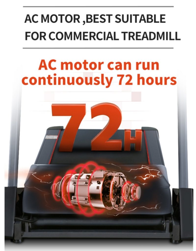 Tecno Train M8 Full Commercial Grade Cardio Treadmill with 7HP AC motor ...